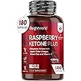 Raspberry Ketone Plus 160mg (3200mg as 20:1) - 3 Months Supply -Apple Cider Vinegar, Caffeine ...