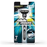 Gillette Men Vector 3 Manual Shaving Razor : Amazon.in: Health ...