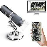 Pancellent WiFi Digital Microscope Wireless Handheld USB Microscope ...