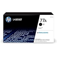 HP 77A Black Original Laserjet Toner Cartridge (~3,100 Pages) : Amazon ...