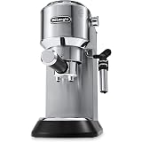 Tornado TCM-14512ES Espresso Machine with Milk Frother, 15 Bar - Black ...