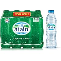 Al Ain Bottled Drinking Water 12 x 500ml : Amazon.ae: Grocery