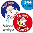'I've met Santa' stickers, Children, School, Nursery, Christmas ...