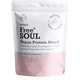 Free Soul Vegan Protein Powder | Formulated for Women | 600g | 20g ...
