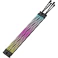 CORSAIR iCUE ARGB PSU Cable Strips – 2x 200mm LED Strips – 100 RGB LEDs ...