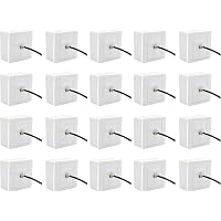 D-Link Combo of RJ45 CAT6E Lan I/O Network Keystone Jack, Gang Box ...