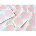 Minilabel - 50mm (2 inch) Round, Pink Circles Circular Colour Code ...