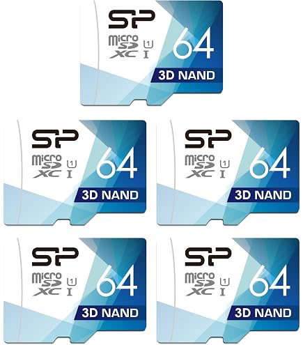 Silicon Power 32gb Silicon Power 64GB 2-Pack 3D NAND High Speed MicroSD ...