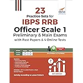 IBPS RRB Guide for Officer Scale 1 Preliminary & Main Exams with Past Papers & 4 Online Practice ...