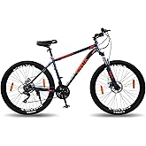 Buy Vaux Battle 518 Gear Cycle for Men 26T with Alloy Frame & 21 Speed Shimano Gears,26inch MTB ...