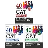 Buy 36 Topic-wise CAT QA, DILR & VARC Previous Year Solved Papers (2023 - 1994) - set of 3 Books ...