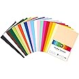 perfect ideaz 100 feuilles de Cartonette DIN-A5 (148 x 210 mm), Papier ...