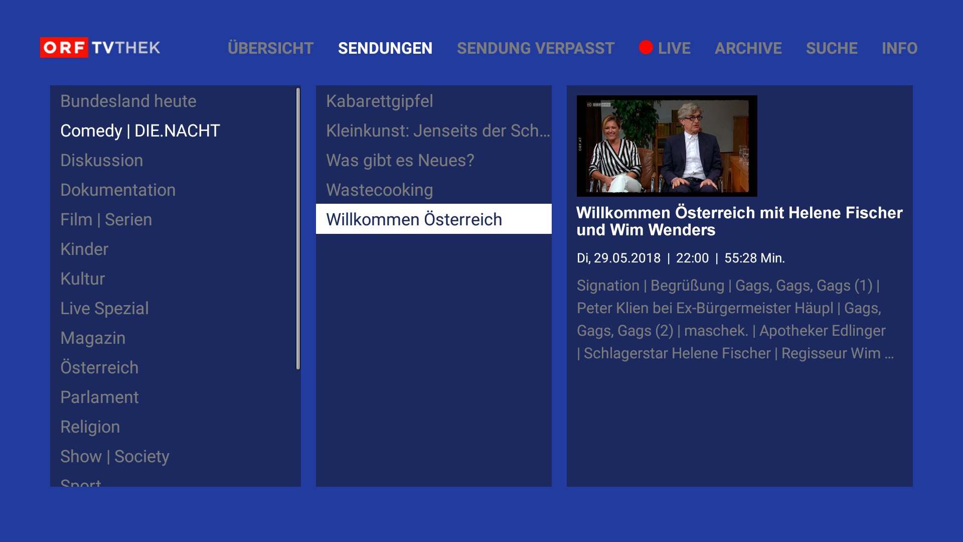 ORF-TVthek: Video on demand: Amazon.de: Apps für Android