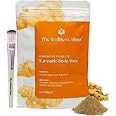 The Wellness Shop - Turmeric Facial Wax Powder , 5 Min Painless Natural ...