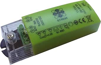 GET Low Voltage Electronic Dimmable Lighting SELV Transformer 65VA 12V ...