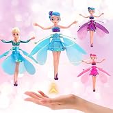 TRU TOYS Magical Flying Fairy Doll, Hand Sensor Control, USB Powered ...