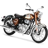 Royal Enfield Classic 350 Scale Model Dark Stealth Matt Black : Amazon ...