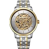 Titan Nexus Skeletal Automatic Analog with Gun Dial Gun Stainless Steel ...