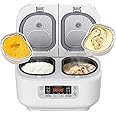 Professional Electric Rice Cooker, Home Double Inner Integrated Multi Function Rice Cooker, 1.5L ...