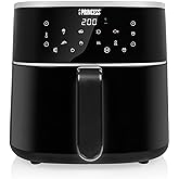 Princess Friggitrice ad Aria Calda XL 182020, 1500 W, 3.2 Litri, Airfryer senza BPA, 8 Programmi ...