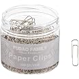 Small Paper Clips, 28mm Paper Clip, 300 pcs Paperclips (Small, Silver ...