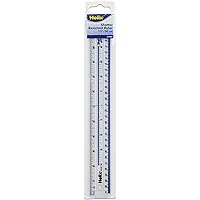Helix 30cm Shatter Resistant Metric and Imperial Ruler : Amazon.co.uk ...
