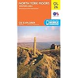 North York Moors Map | Eastern Area | Ordnance Survey | OS Explorer Map ...