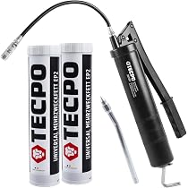 TECPO Universal Multipurpose Grease EP2 400g Lithium Grease Cartridge