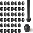 40 Pcs Anti-Slip Furniture Leg Caps Covers for 12-16mm Round Legs ...