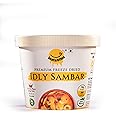 Instabites Ready to Eat Idli Sambar Cup 65g, No Added Preservatives and ...