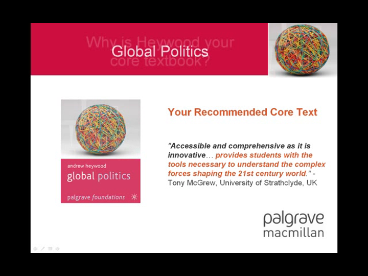 Global Politics (Palgrave Foundations Series): Amazon.co.uk: Andrew ...