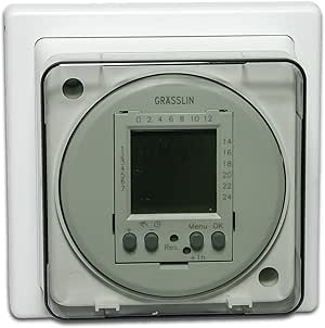 Grasslin SBSTDIGI+ 24hr/ 7 Day Socket Box Digital Timer: Amazon.co.uk ...