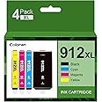 Coloran 912XL 3YP34AE High Yield Ink Cartridge Replacement for HP 912 ...