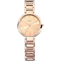 Titan Raga Women's Viva Trendsetter Rose Gold Analog Watch-NS2642WM01 ...