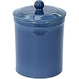 Terracotta Ceramic Kitchen Compost Caddy (Blue Colour) - Chetnole ...