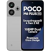POCO M6 Plus 5G Graphite Black 6GB RAM 128GB ROM : Amazon.in: Electronics
