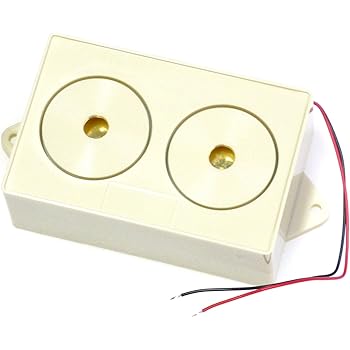 Lynteck Sound Bomb SB-1 12V Twin Piezo Siren Home Security Alarm ...