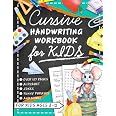 Cursive Handwriting Workbook for Kids Ages 8-12 with Jokes & Riddles ...