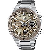 Casio Edifice EFV-C100D-1AVDF Black Analog-Digital Dial Silver ...