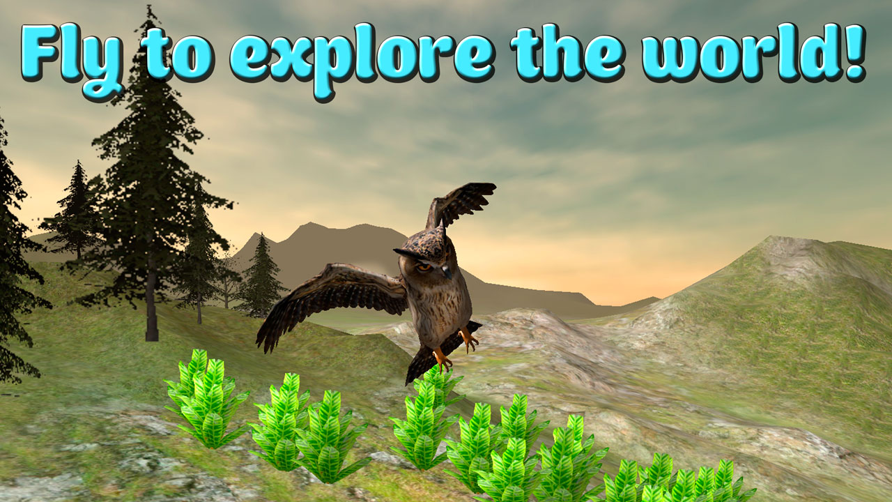 Owl Bird Survival Simulator 3D : Amazon.co.uk: Apps & Games