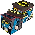 ARDITEX Batman Storage Box with Lid for Clothes, Books, Toys, Balls and ...