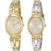Titan Karishma Analog White Dial Women's Watch NM2131YM09/NN2131YM09 ...
