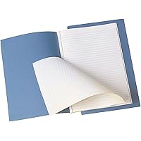 Q-Connect Feint Ruled Counsels Notebook 96 Pages A4 (Pack of 10), blue ...