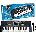 Buy VEBETO Kids Piano with Mic (1 Year Extended Warranty) 37 Keys 8 ...