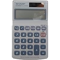 Sharp EL 334 Calculator : Amazon.co.uk: Stationery & Office Supplies