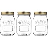 Ravenhead 1 Litre Kilner Preserve Jar, Sleeve of 3 : Amazon.co.uk: Home ...