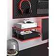 AREAJD 2-Shelf Floating Wall Mount for Xbox One S/X Series S, Projector ...