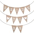Bride to Be Banner Decorations Hen Party Decorations Burlap Hessian Hen ...
