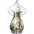 Amelia Art Glass Birthstone Vase May : Amazon.co.uk: Home & Kitchen