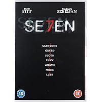 Seven [DVD]: Amazon.co.uk: Brad Pitt, Morgan Freeman, Gwyneth Paltrow ...
